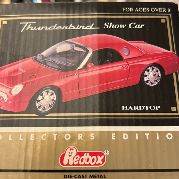 Ford | Other | Redbox Hardtop Thunderbird Show Car Collectors Edition ...
